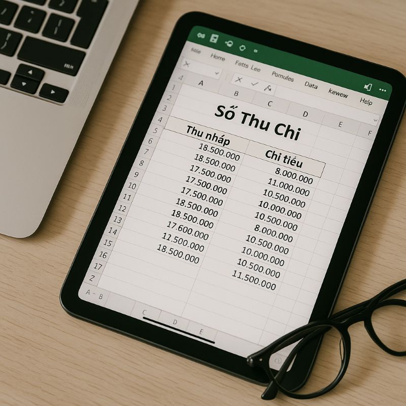 Hướng dẫn chi tiết cách lập sổ thu chi cá nhân hiệu quả